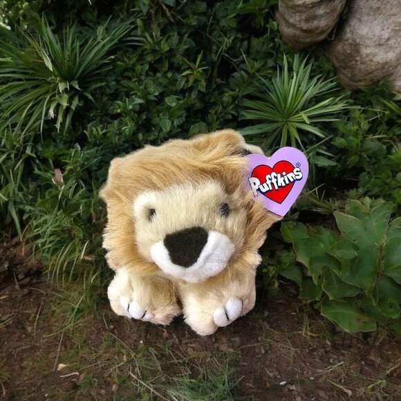 SWIBCO | Toys | Vintage 9s Puffkins Plush Lancaster The Lion Stuffed ...